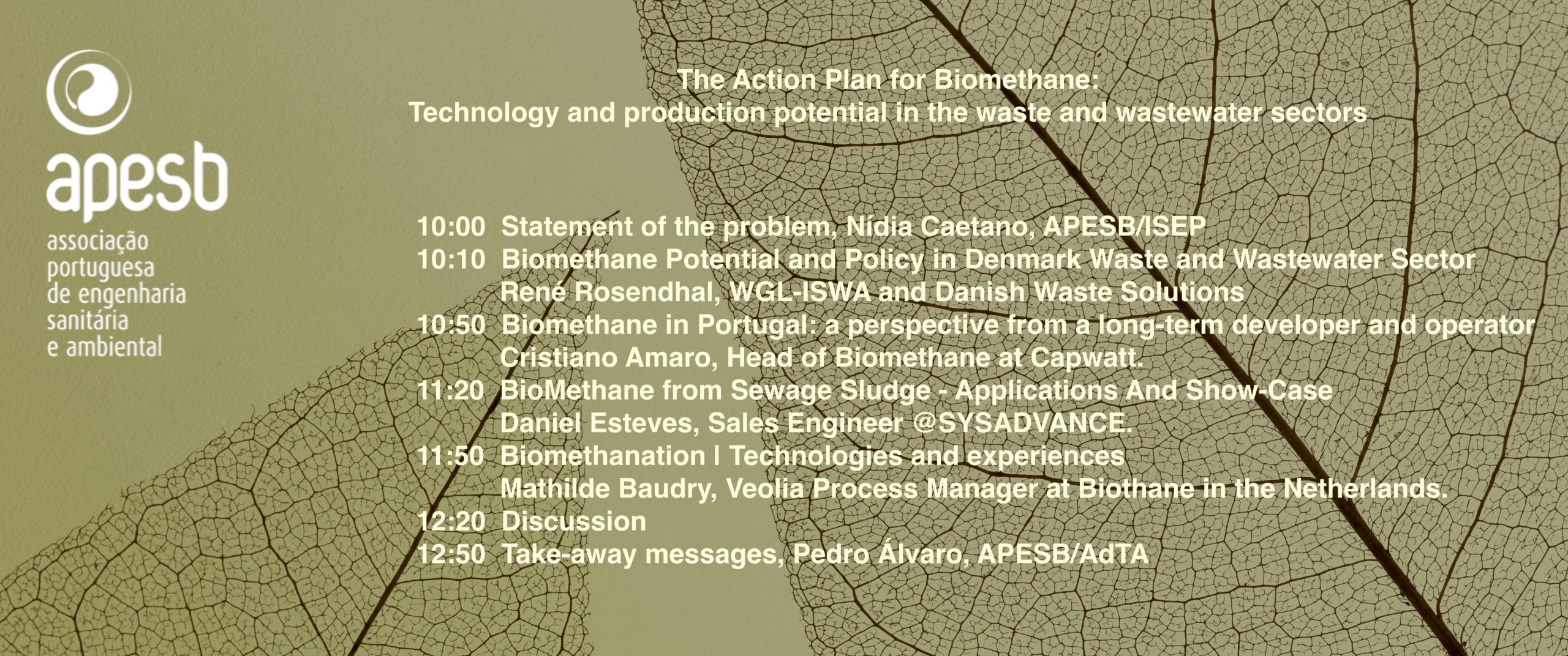 Apesb – Associação Portuguesa De Engenharia Sanitária E Ambiental